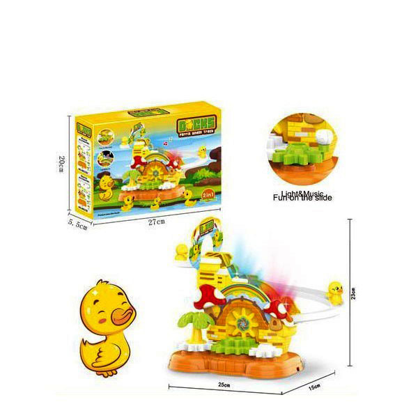 Electric Light and Sound Duck Ladder Climbing Toddler Board Game ...