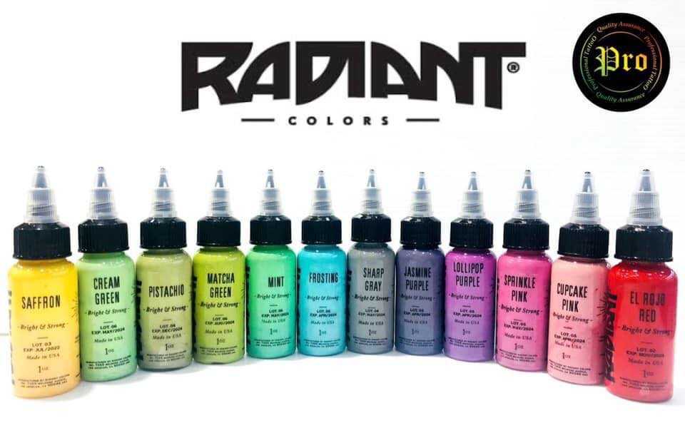 Radiant Colors Tattoo Ink 1 oz Pink - โปรเฟสแทททู - ThaiPick