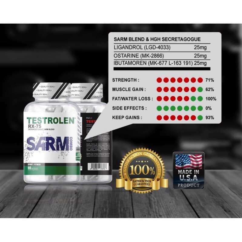 Sarm Combo Testrolen 75mg 60caps ยินดีให้คำปรึกษาฟรีครับ - Sarm Tony ...
