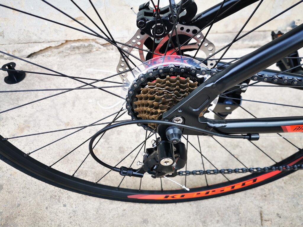 จักรยานเสือหมอบมือตบ RA881 KEYSTO 700C เกียร์ 16 สปีด เฟรมอลูมิเนียม ...