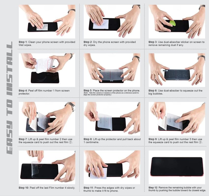 One Plus 10 Pro UV Clear Tempered Glass Full Coverage Screen Protector ...