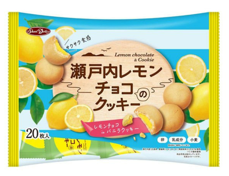 [พร้อมส่ง] Shoei Delicy Setouchi Lemonade Chocolate Cookies 20P คุกกี้ ...