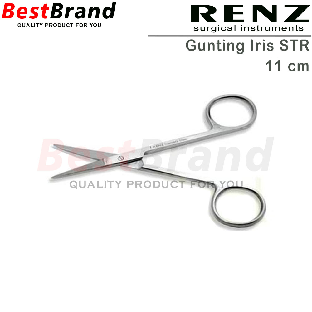 RENZ Gunting Operasi Iris Tajam Lurus 11 cm | Lazada Indonesia