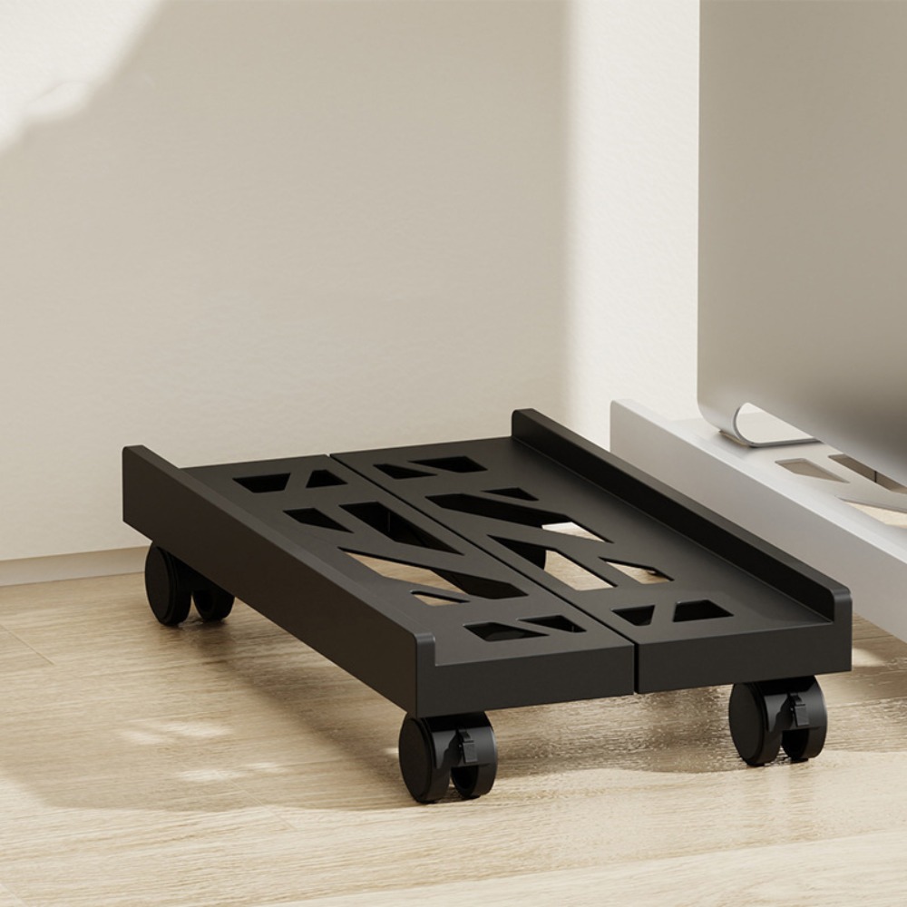 Mobile Computer Stand Telescopic Computer Host Bracket Adjustable ...