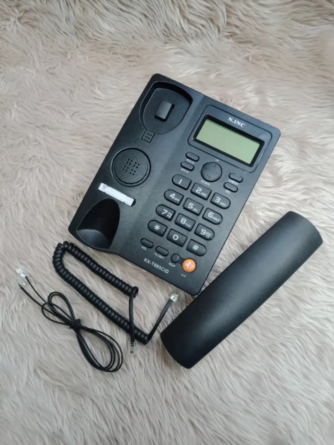 CBW KX-T885CID English foreign trade telephone caller telephone home office | Lazada PH