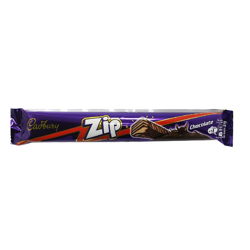 Cadbury Zip Chocolate Wafer (31.7g) | Lazada