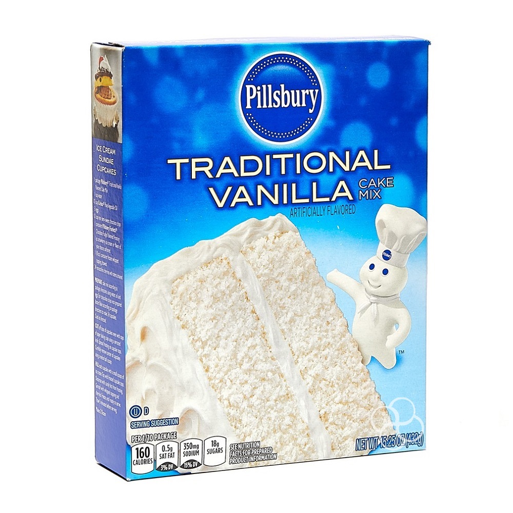 Pillsbury Traditional Vanilla Cake Mix 432g | Lazada PH