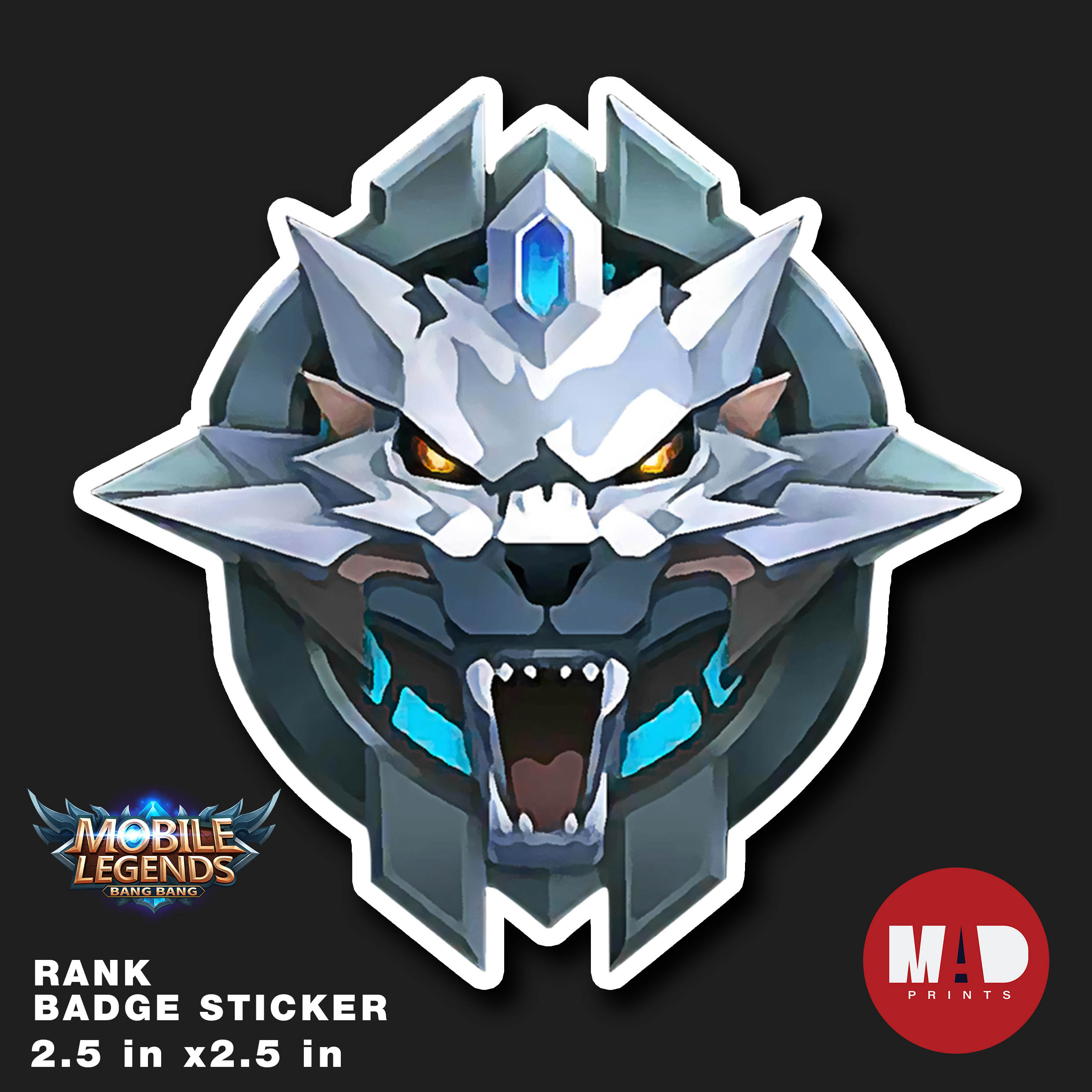 Mobile Legends Rank Badge Sticker | Lazada PH
