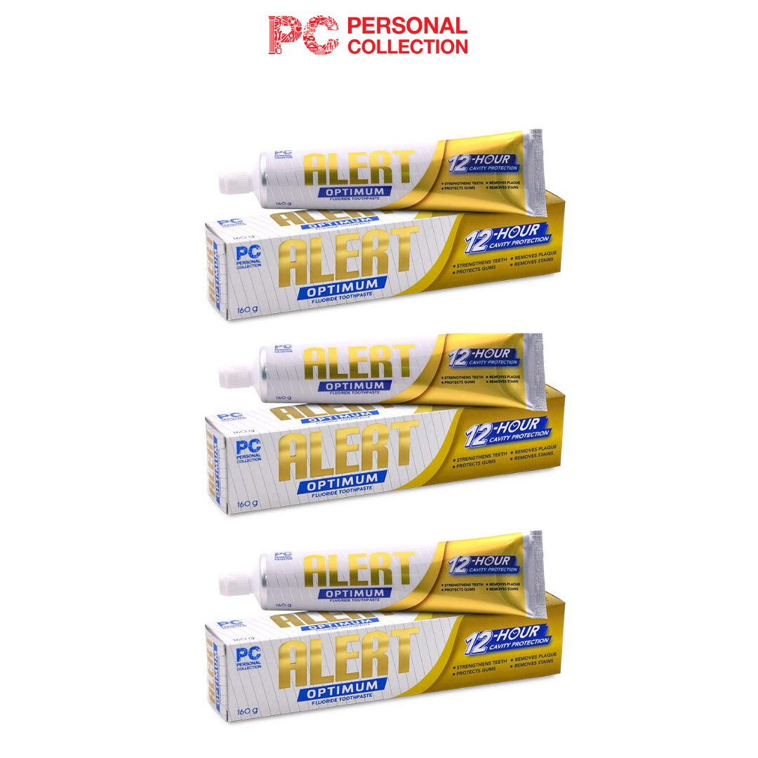 Alert Optimum Fluoride Toothpaste Buy 1 Take 2 160g by Personal ...