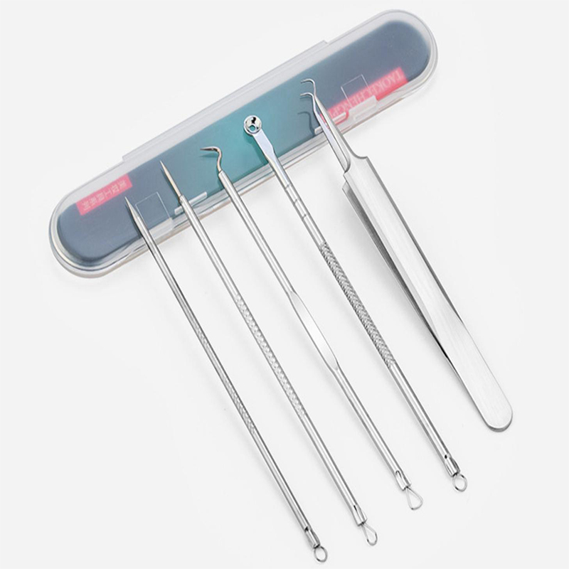 Professional 5 Head Pore Cleanser Vacuum Suction Face Deep Nose Cleaner ...