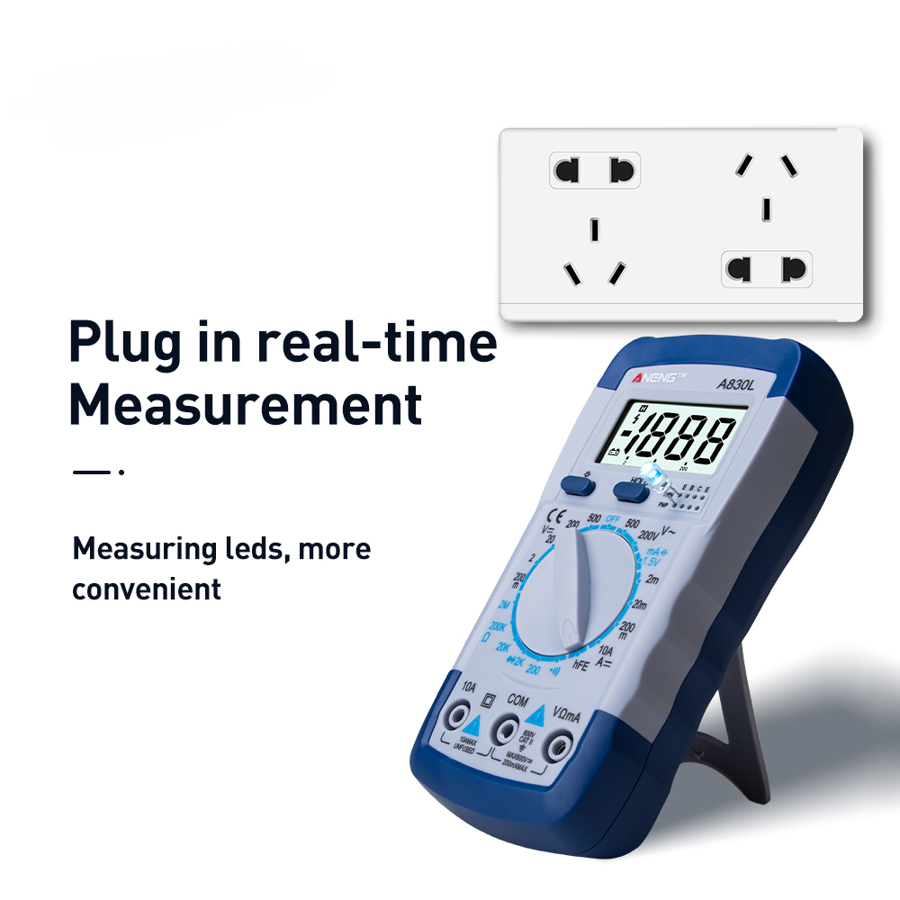 Ac Dc A830l Lcd Digital Multimeter Dc Voltage Diode Freguency ...