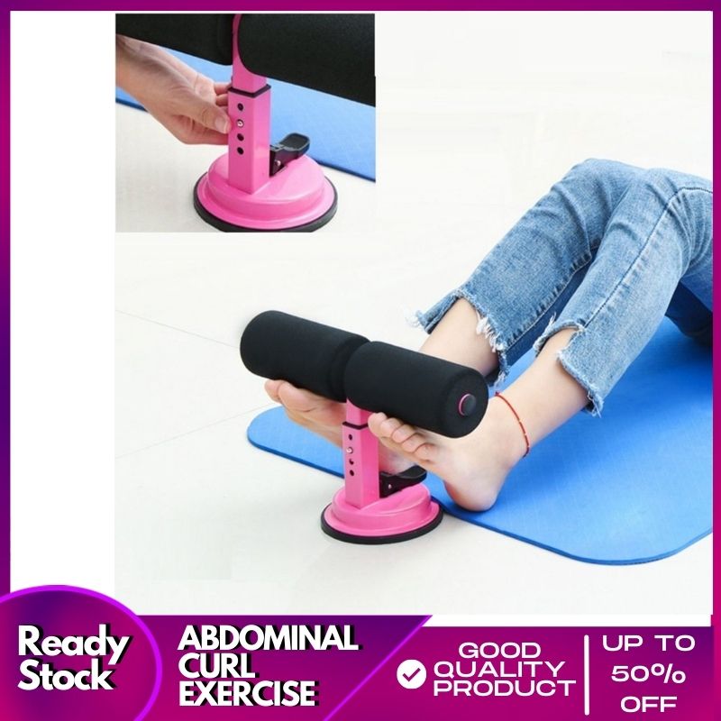 Sit Up Assistant / Portable Self-Suction Sit-ups Bar Abdominal Core ...