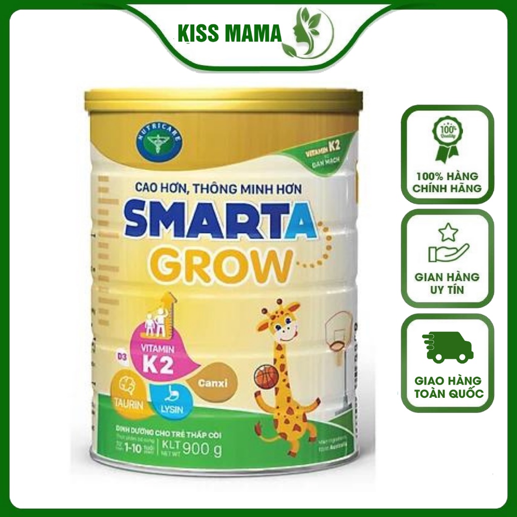 Sữa Bột Nutricare Smarta GROW 900g - Hỗ Trợ Tăng Chiều Cao Phát Triển ...