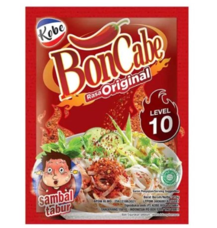 Bon Cabe Level 10 Per Sachet 6g Indonesia Spicy Chili Flakes | Lazada PH