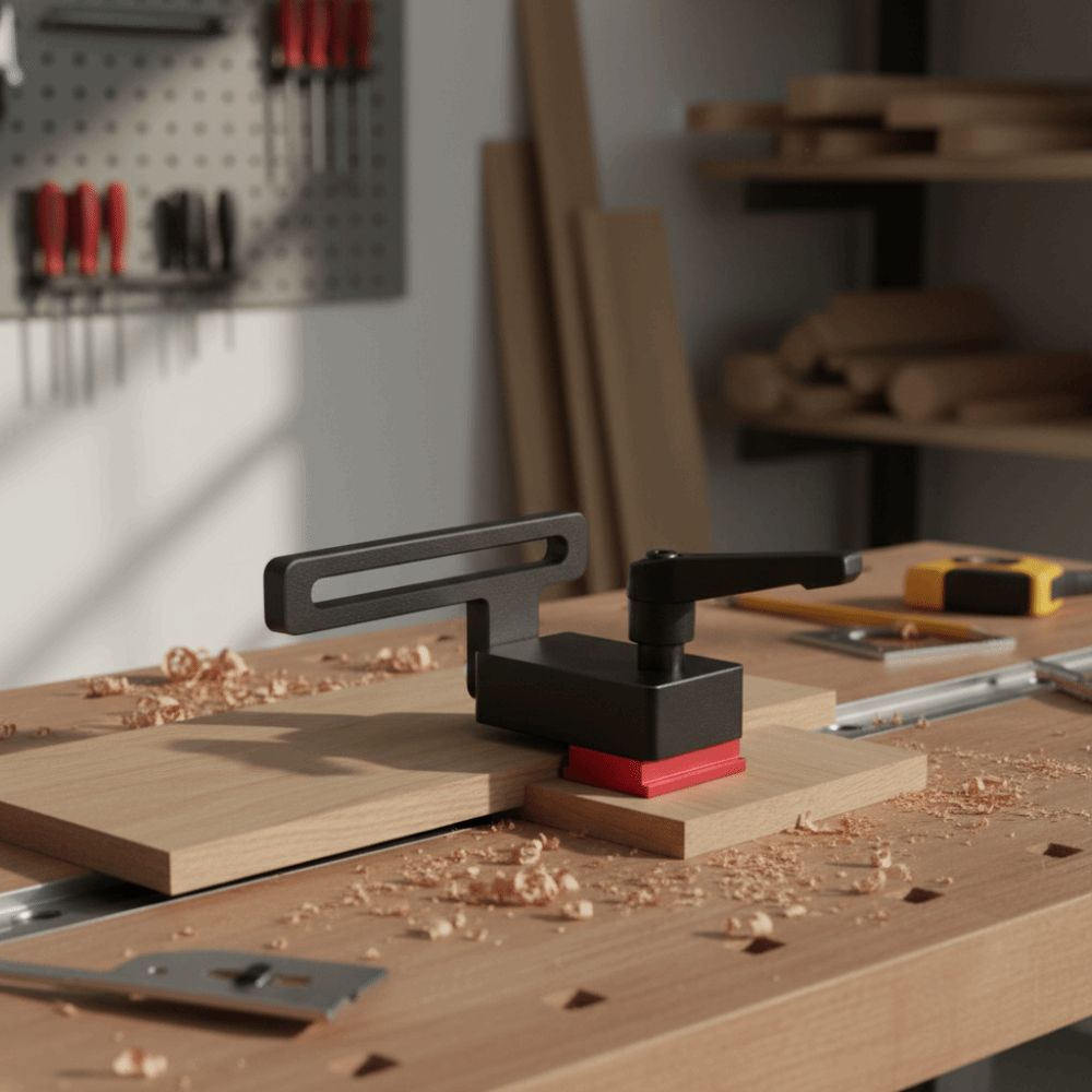 Positioning Device Aluminium Alloy Construction Miter Track Stop ...