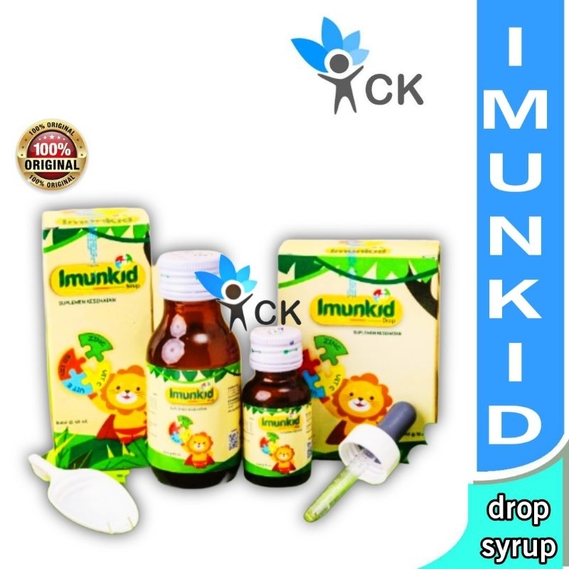 IMUNKID DROP 15 ML / SYRUP 60 ML - vitamin imunitas terlengkap untuk ...