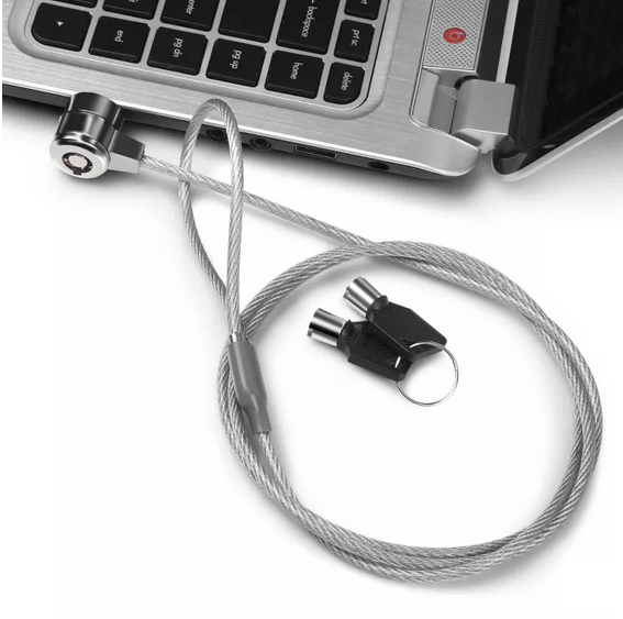 Universal Notebook Security Cable Chain Key Lock with 2 keys (Notebook ...
