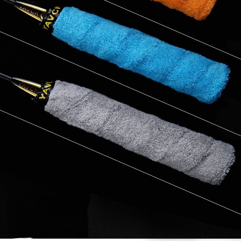 Anti-slip Towel Grip Badminton Racket Sweatband Overgrip Fishing Rod ...