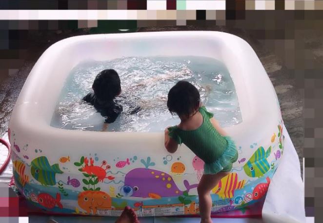 intex 57471 Inflatable Sea Aquarium style Swimming Pool FOR KIDS ...