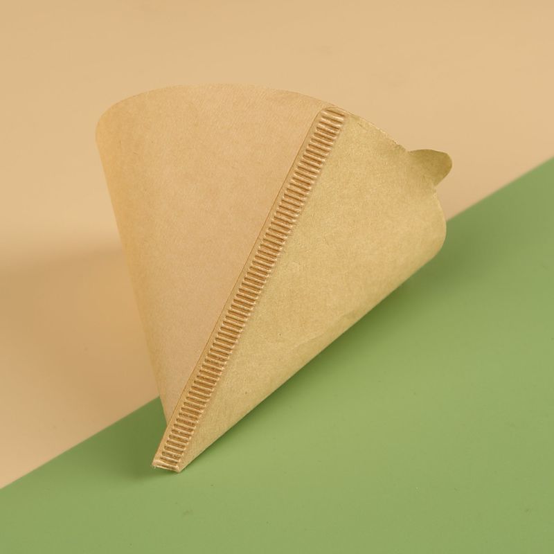 【New release】 100Pcs/pack coffee filter paper disposable filter paper ...