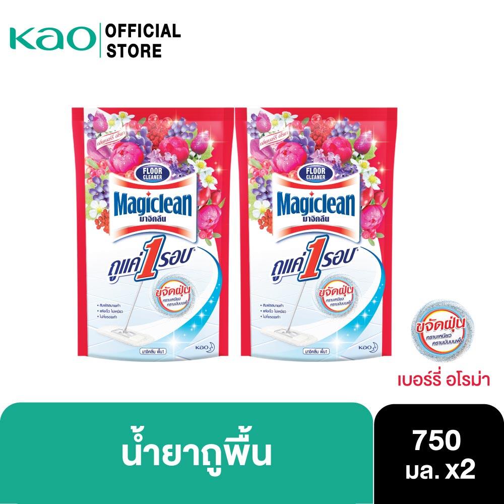 [799.-ส่งฟรี] มาจิคลีน แอ็คทีฟ มิ้นตี้ เฟรช ถุงเติม 600มล. Magiclean ...