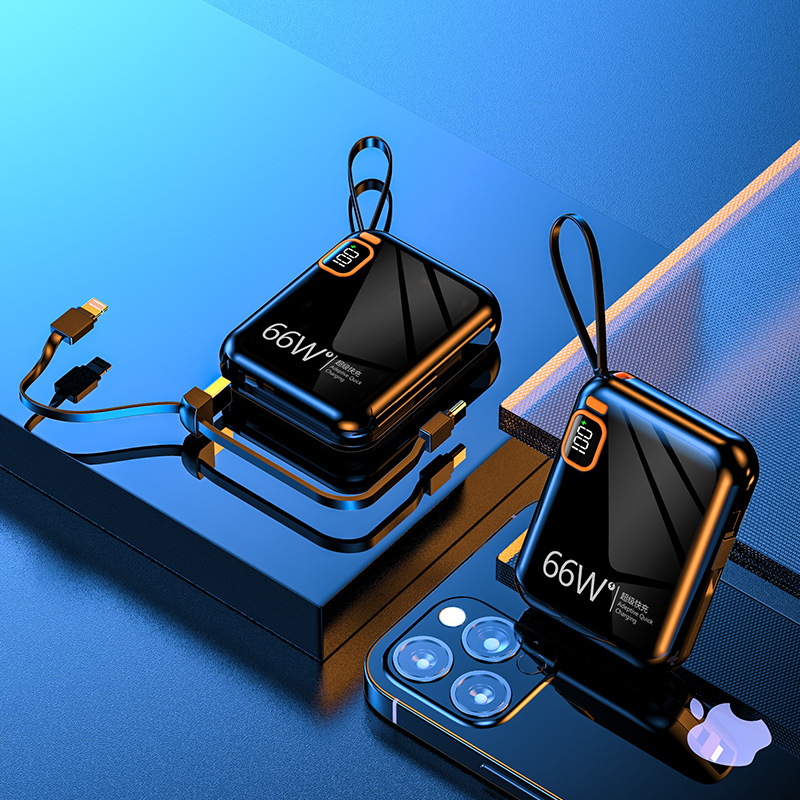 Mini 22.5W Quick Charge 10000mAh Portable Fast Charging Powerbank Mini ...