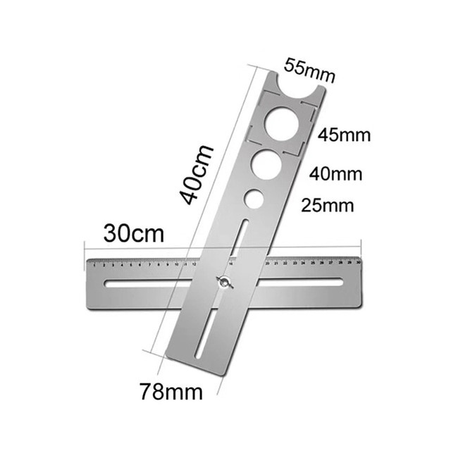 Multi Angle Ruler Activities Template Angle Measuring Model Tool Instrument Brick Tile Wood