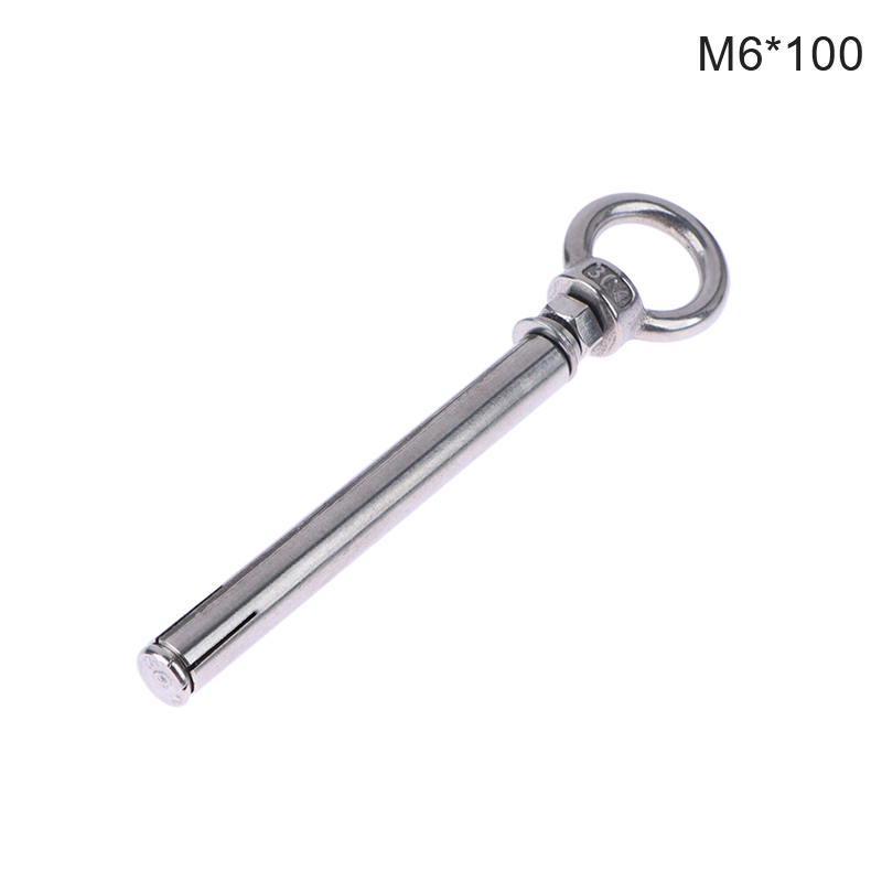 1Pc M6 Anti-Loose Sheep Eye Pull Screw Belt Expansion Screws Hanging ...