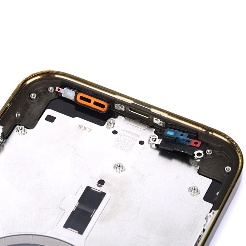 Back Housing For iPhone 11 Pro Max Back Battery Door Glass with Middle ...