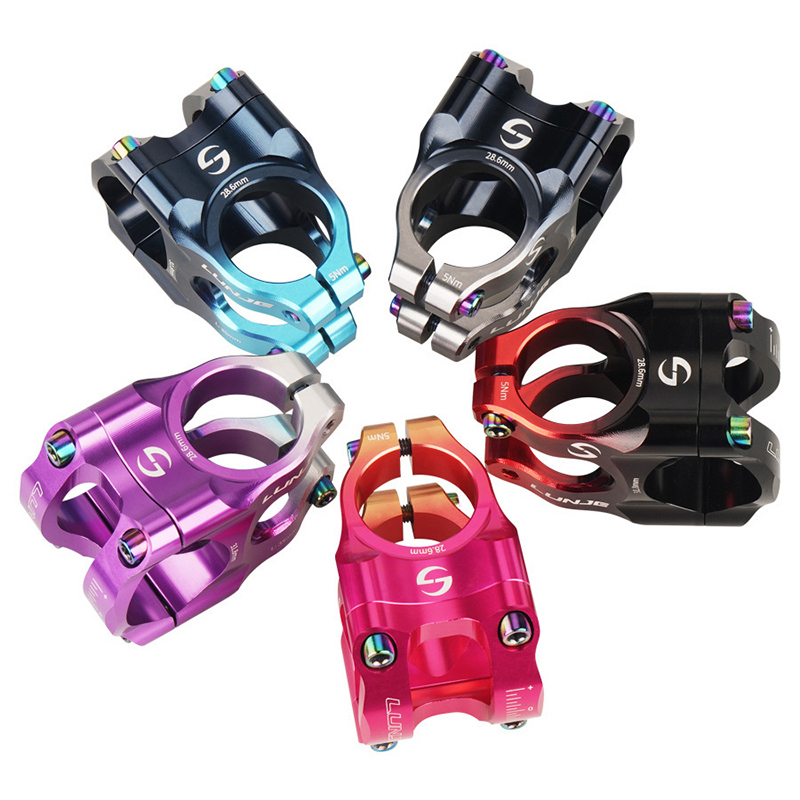 CNC Bicycle Stem For Bicycles, Ultra-light Hollow Short Stem, 35mm High ...