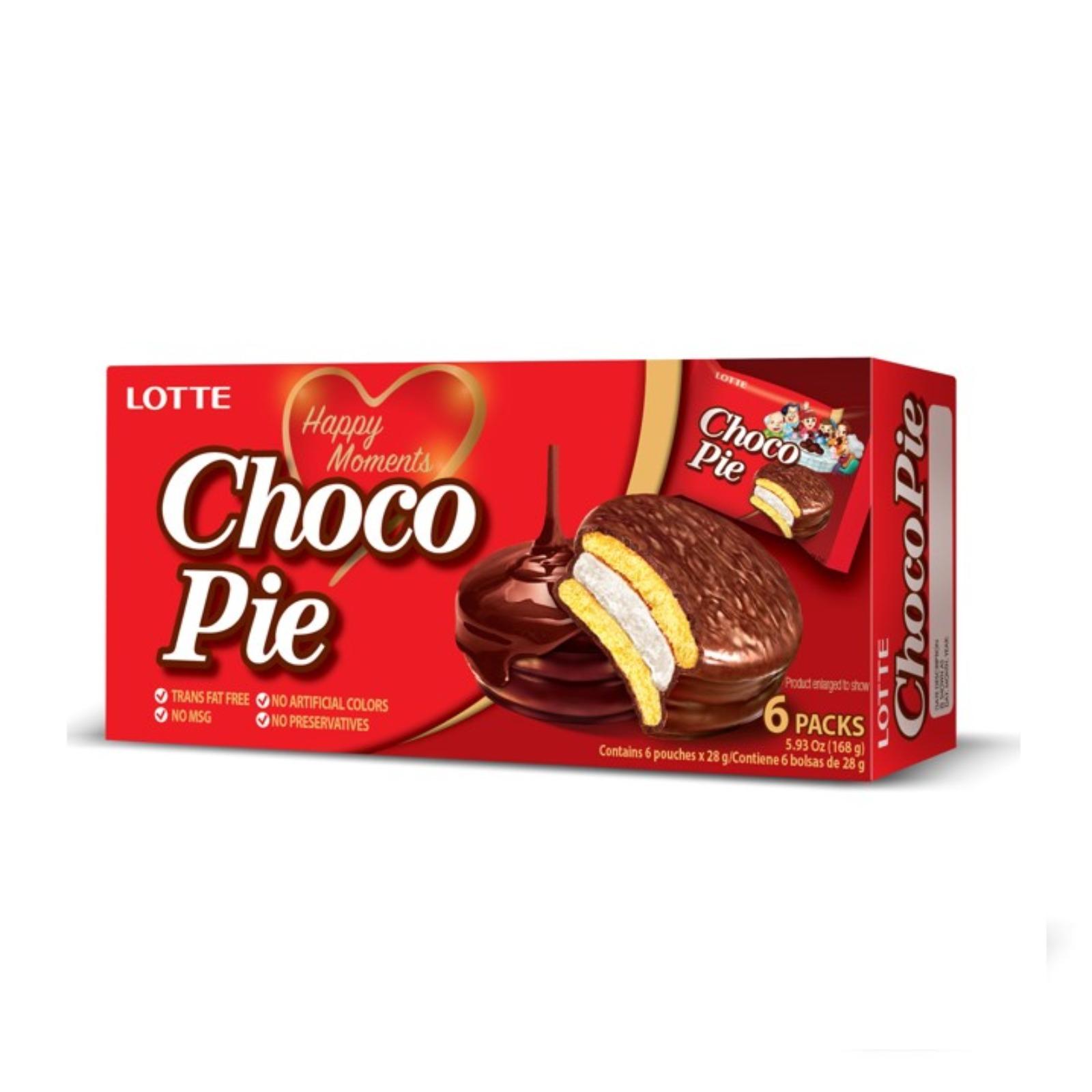 Lotte Choco Pie (6 Pieces) | Lazada Singapore