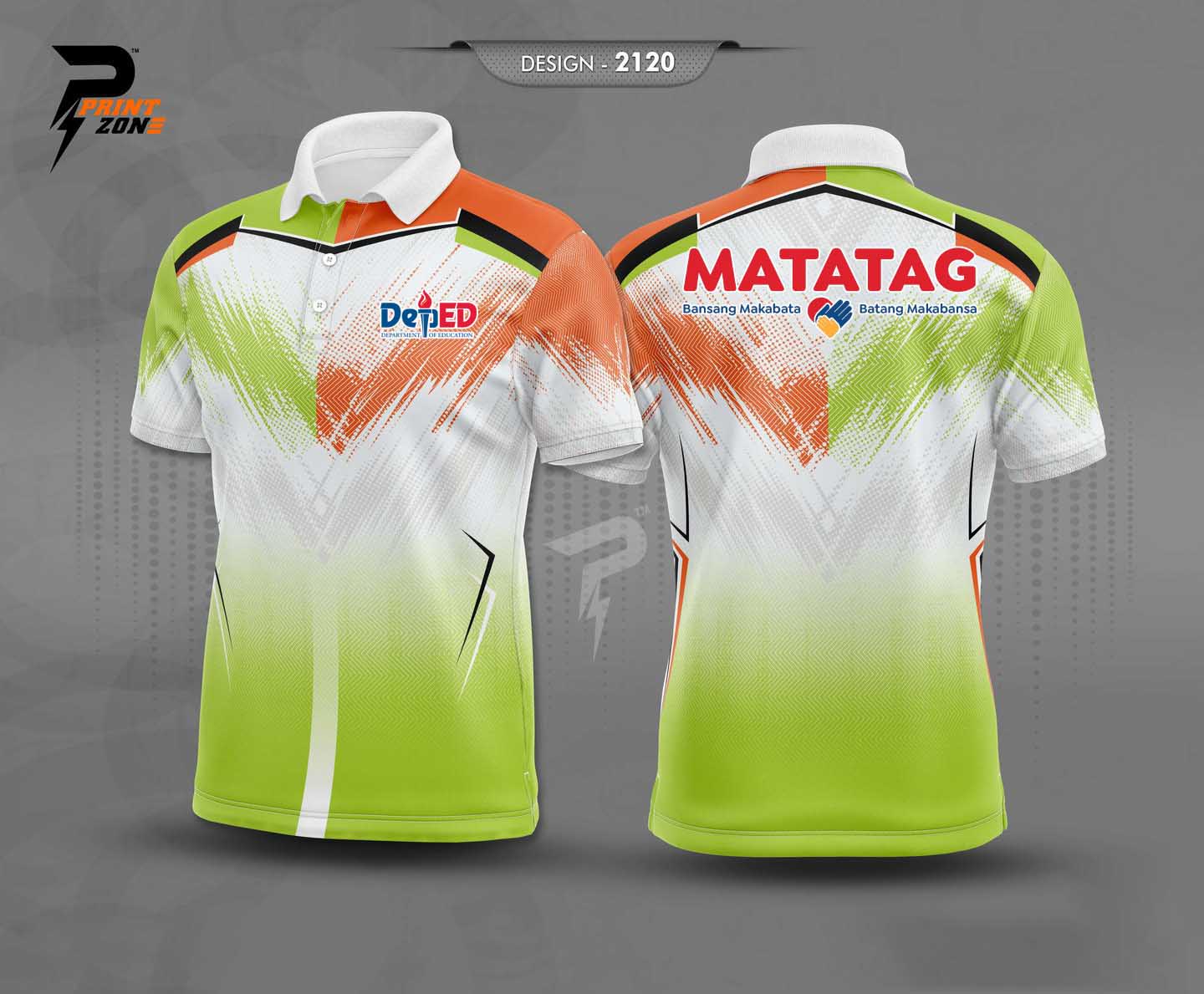 DEPED MATATAG POLO SHIRT UNIFORM FULL SUBLIMATION POLO FOR WOMEN AND ...