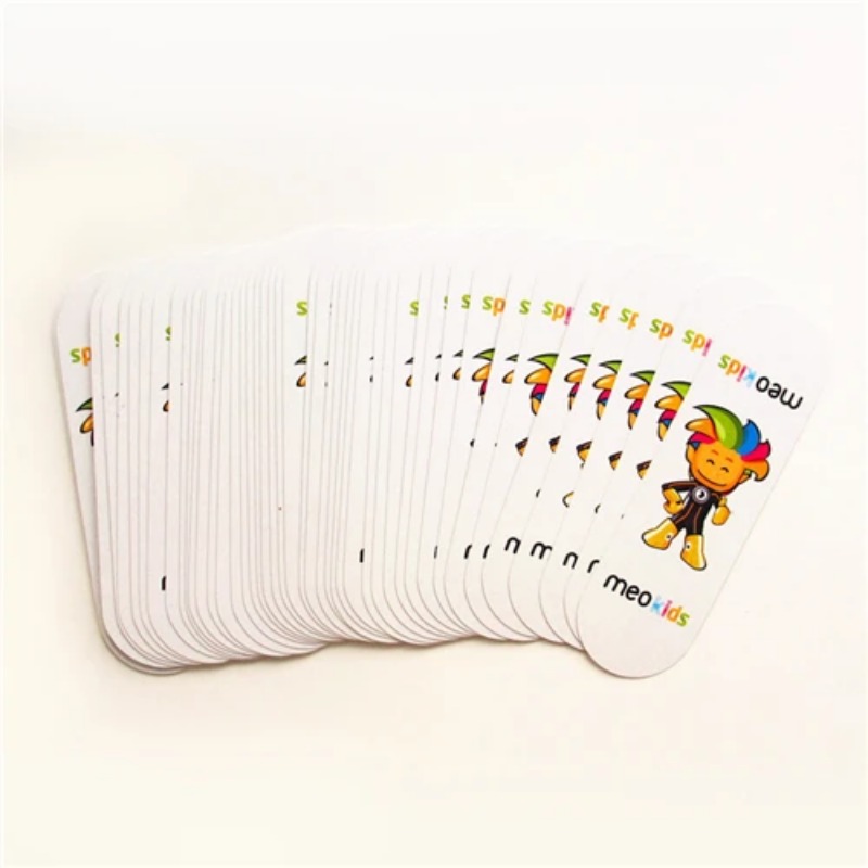 NEW 【Special offer】12.8X3.8CM Special Shaped Oval Paper Poker deck ...