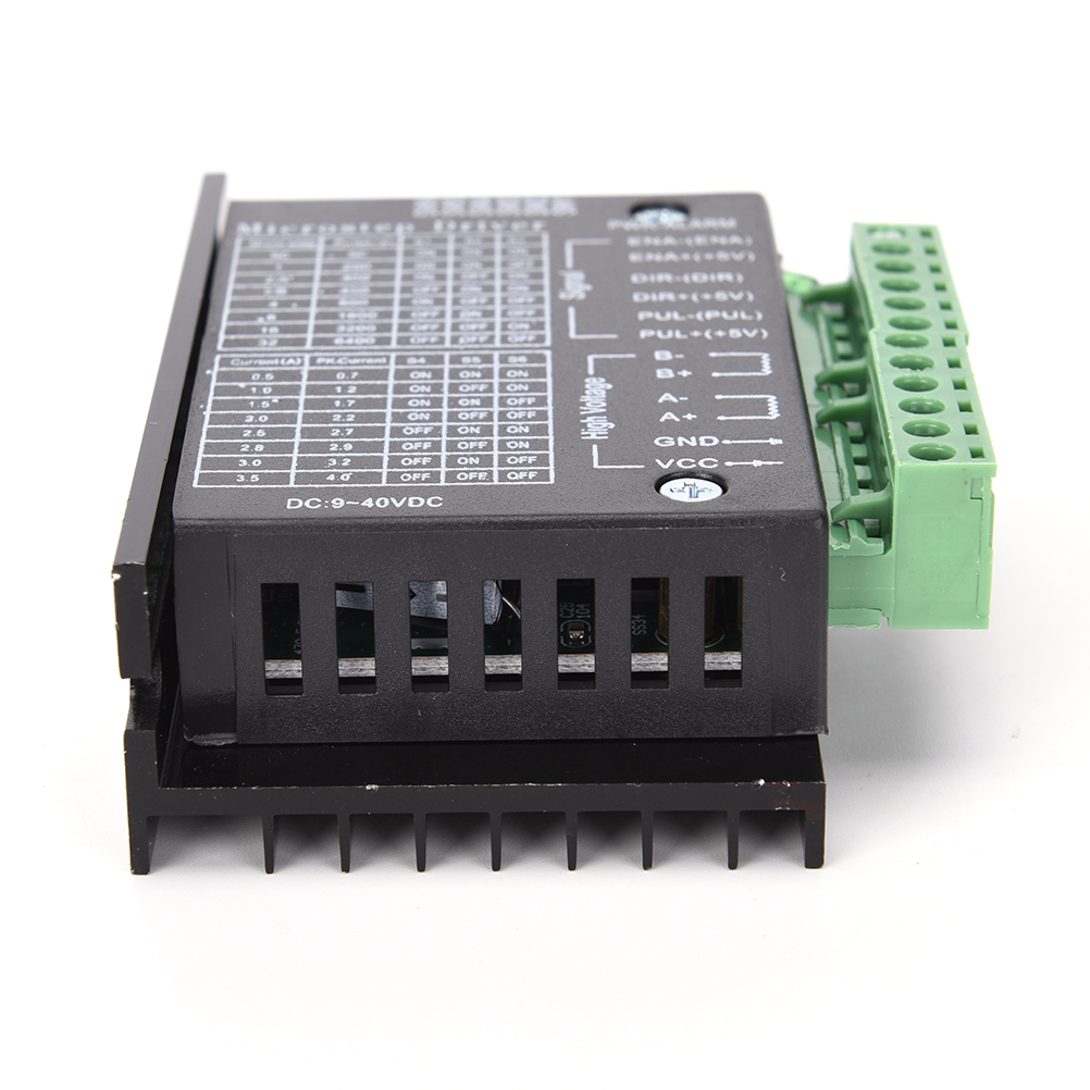 TB6600 Single Axis 4A Stepper Motor Driver Controller 9~40V Micro-Step ...