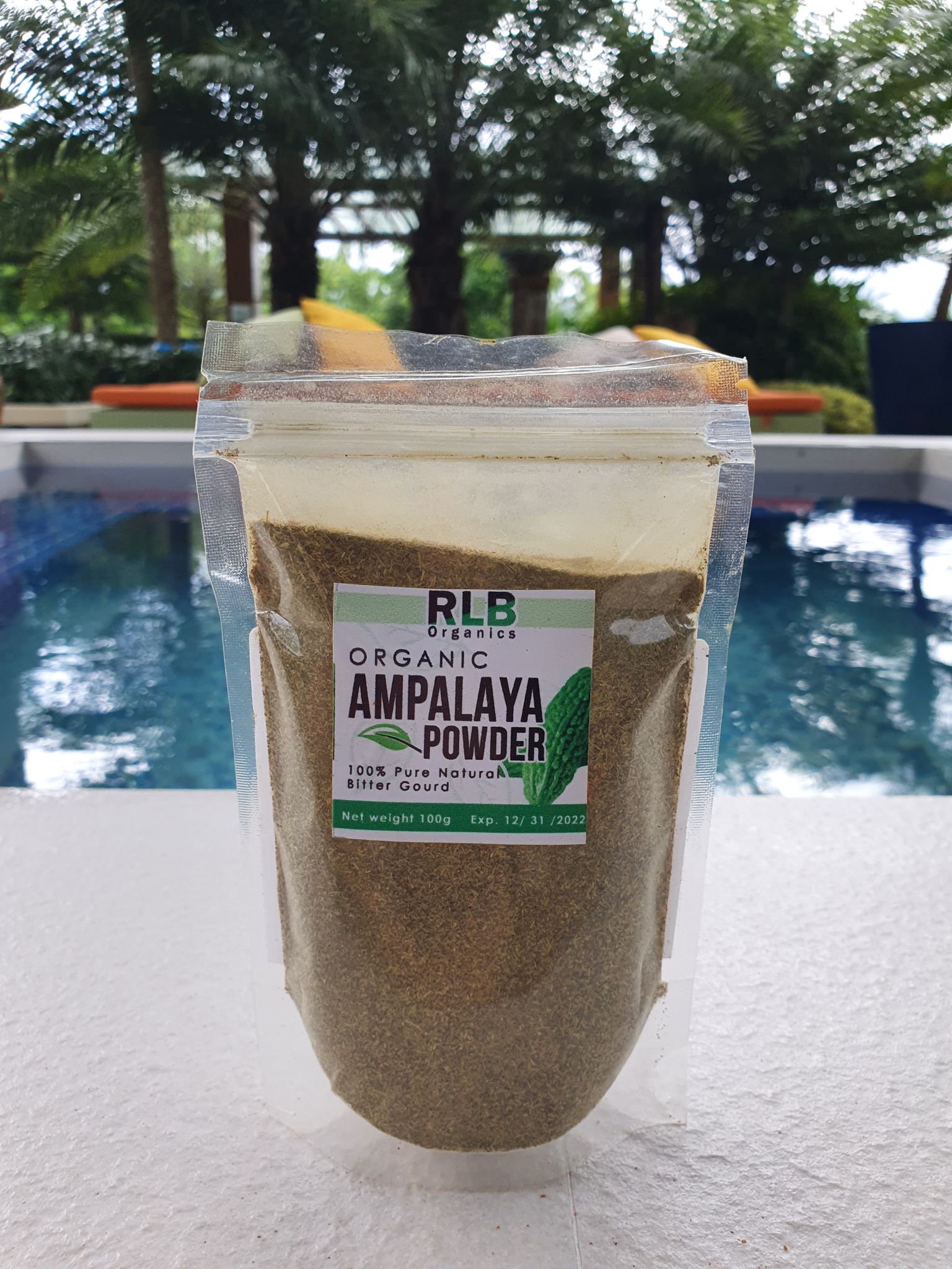 50 grams Organic Pure Natural Ampalaya (Bittergourd) Powder - Fresh ...