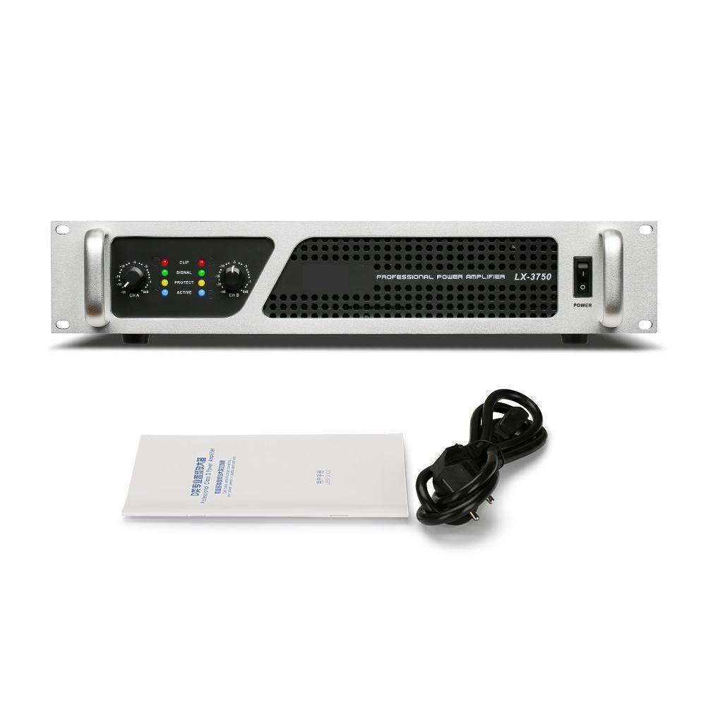 Amplifier LX-3750 audio amplifier 2 channel 4 ohm 8 ohm high power ...
