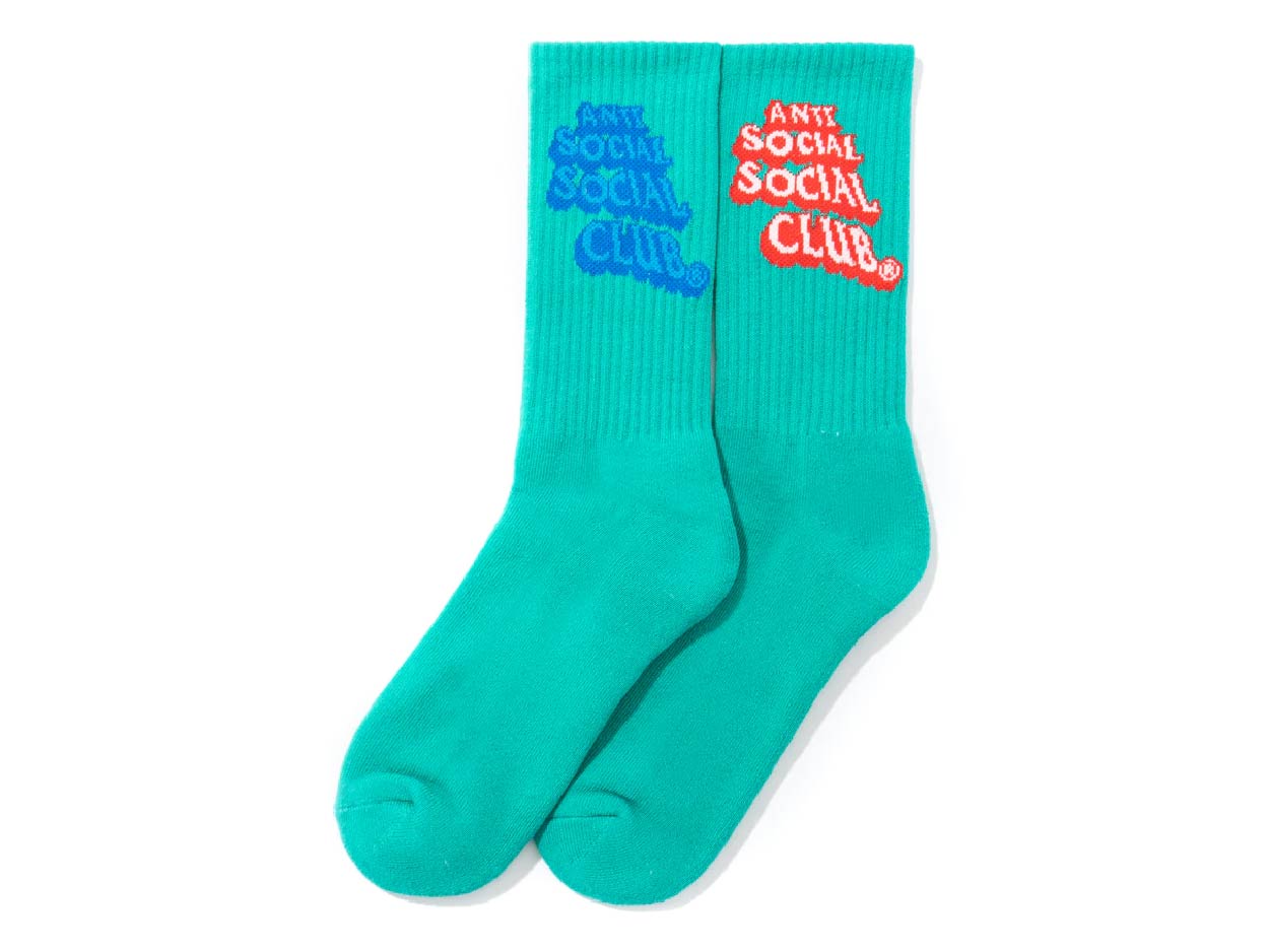 NicefeetTH -Anti Social Social Sock Pop Up Socks (GREEN) - Nicefeet_TH ...
