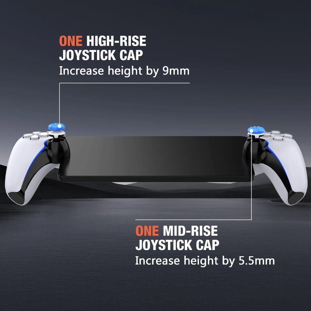2PCS FPS Performance Thumbsticks for Playstation Portal, PS Portal PS5 ...