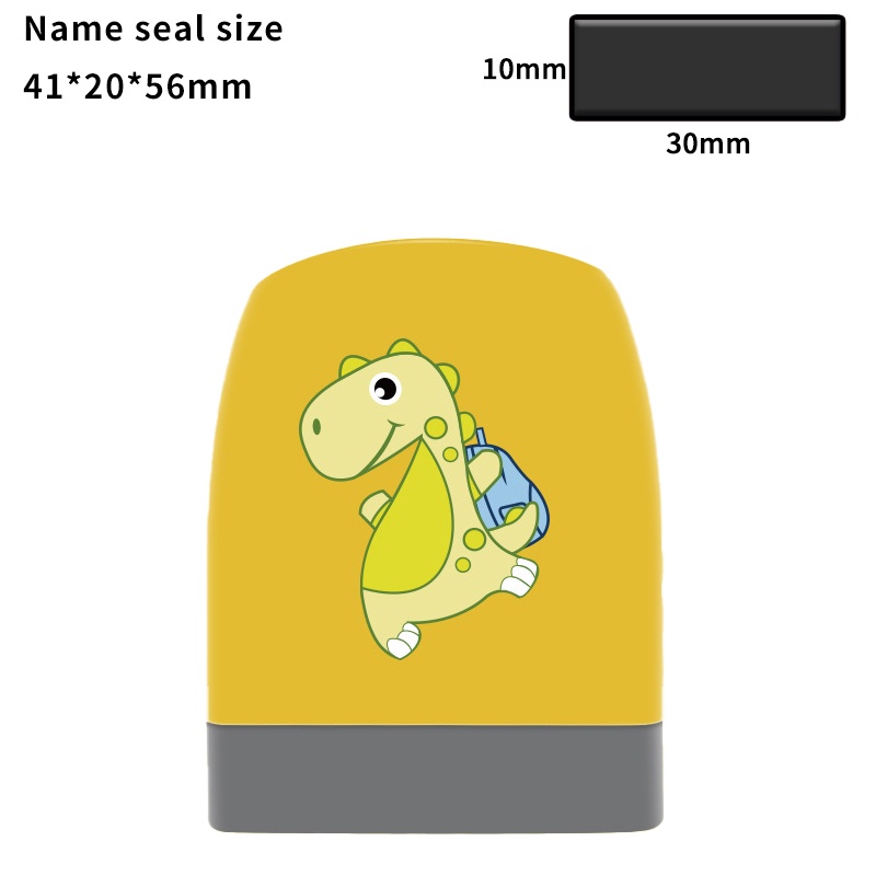 Customized Personalized Kid Name Stamp Waterproof Name Seal Clothes ...