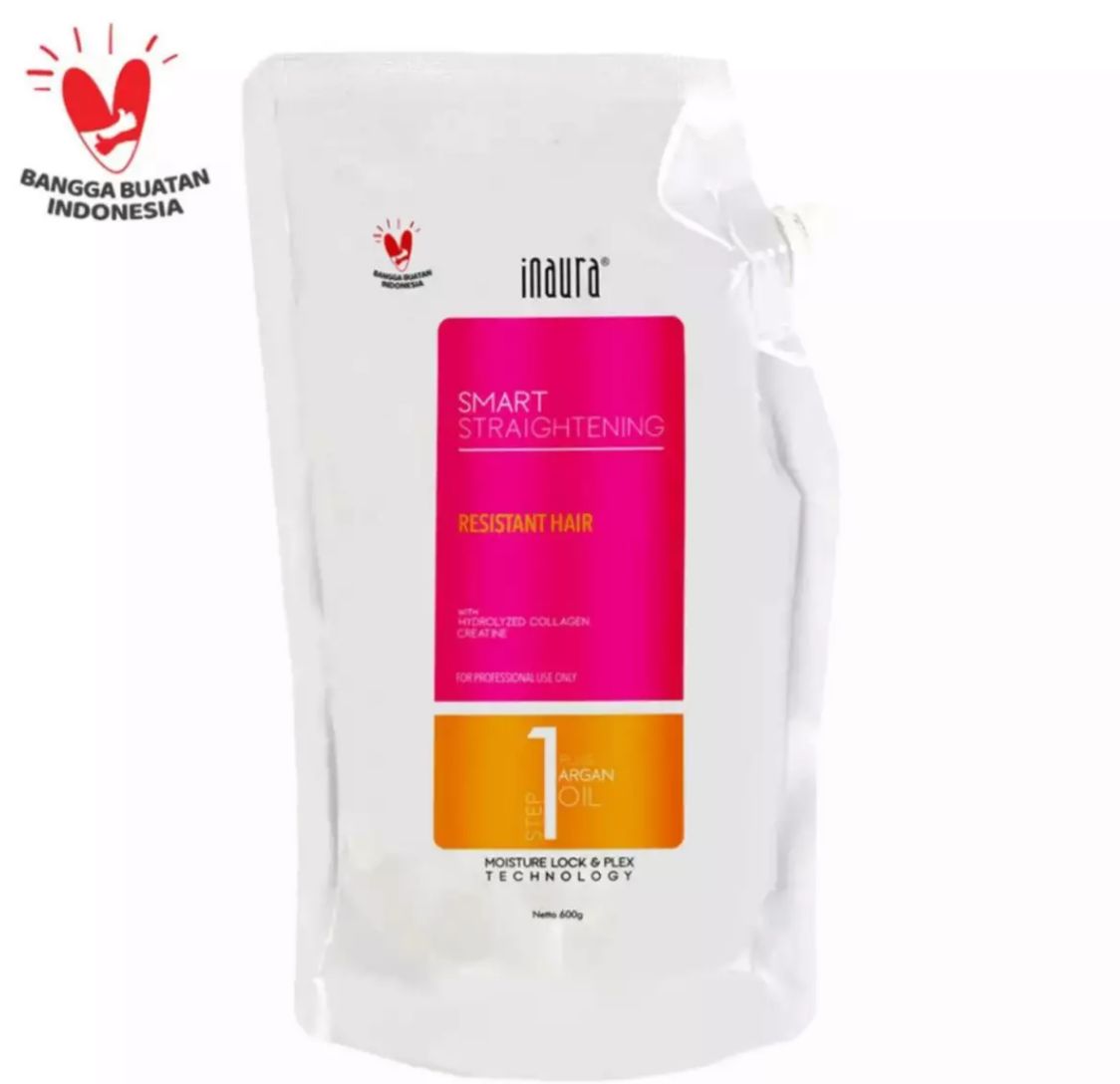 Inaura Smart Straightening 600ML - Untuk Rambut Kribo /Resistant- obat ...