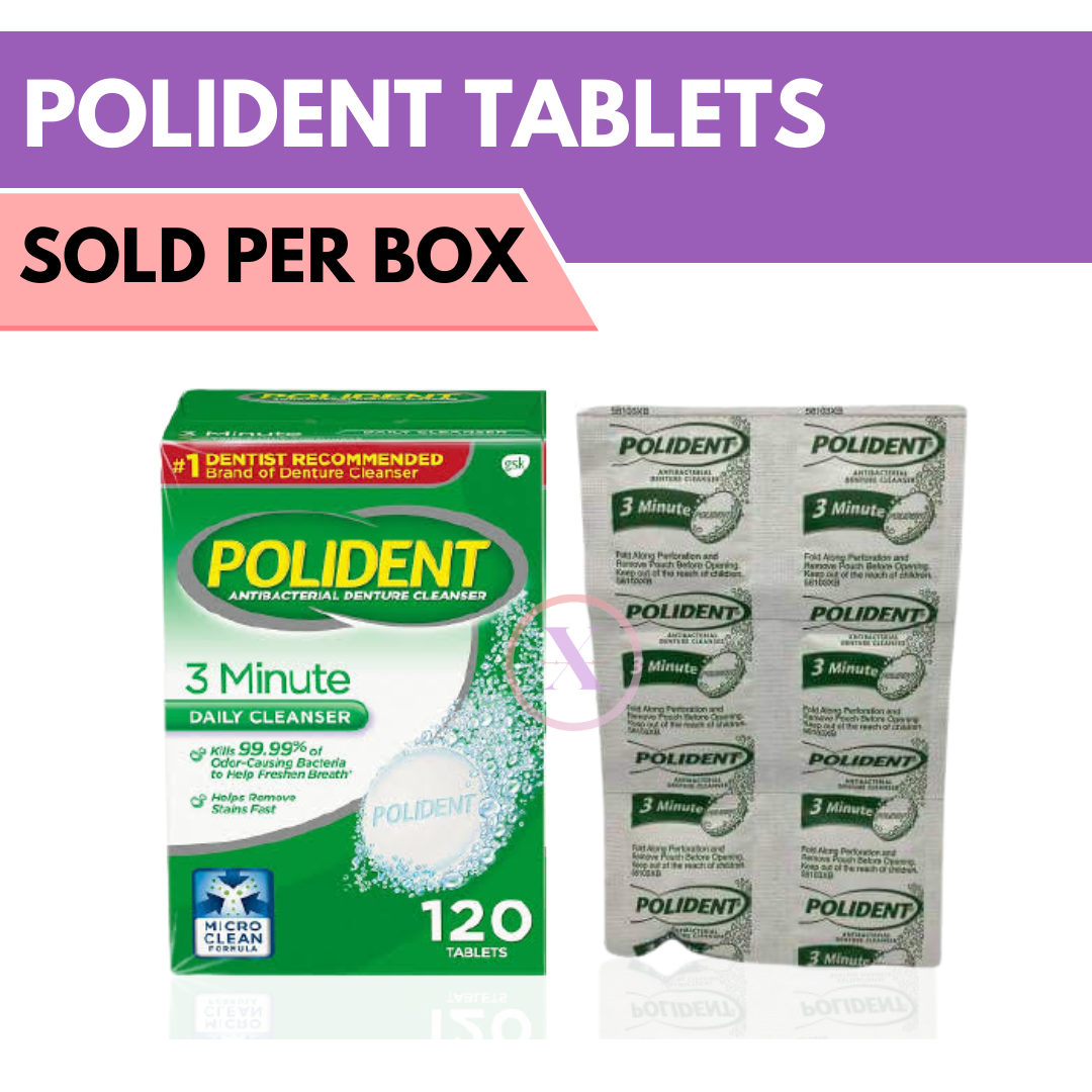 Polident Whitening Daily Cleanser Denture per Tablet 1 piece OR per ...