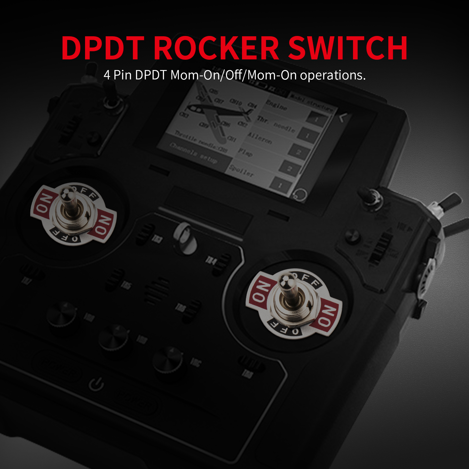 Waterproof Reverse Polarity Toggle Switch 12v 30a Dc Motor Control Rv ...