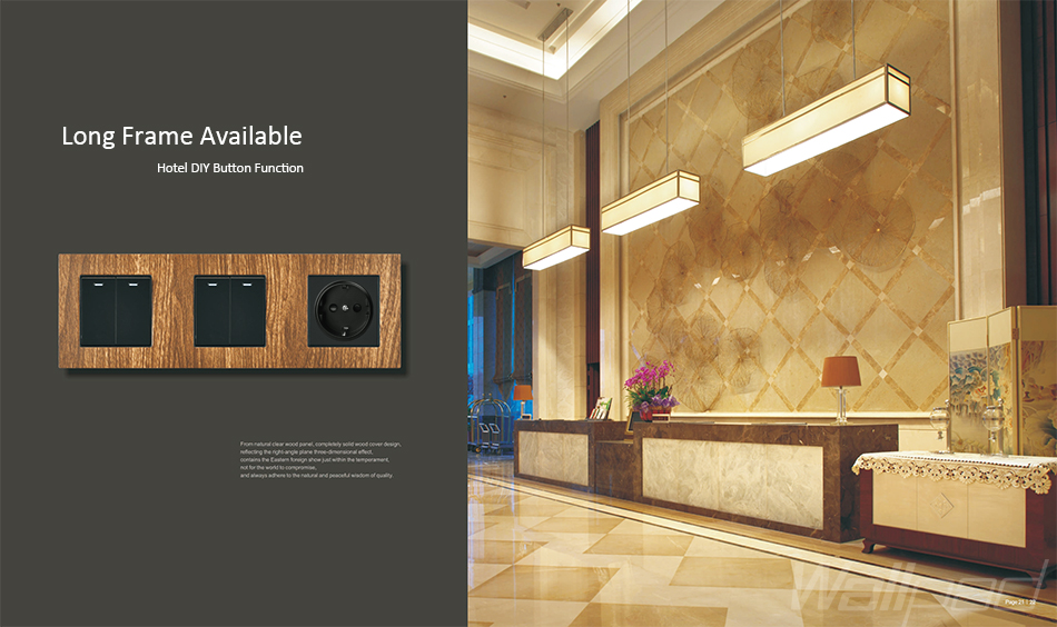 【TopazTrove】Power Reset Switch Wallpad Luxury Wall Light Switch Metal ...