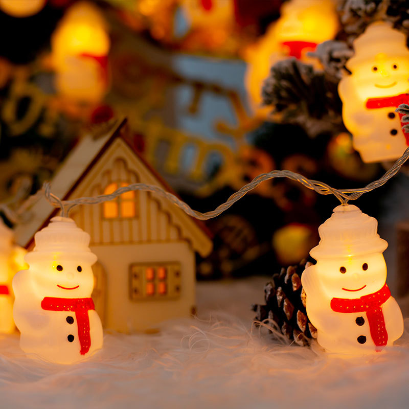 โคมไฟ LED Hiasan แสดงสไตล์ Krismas ซานตาคลอส Rentetan Lampu Salji Usb ...