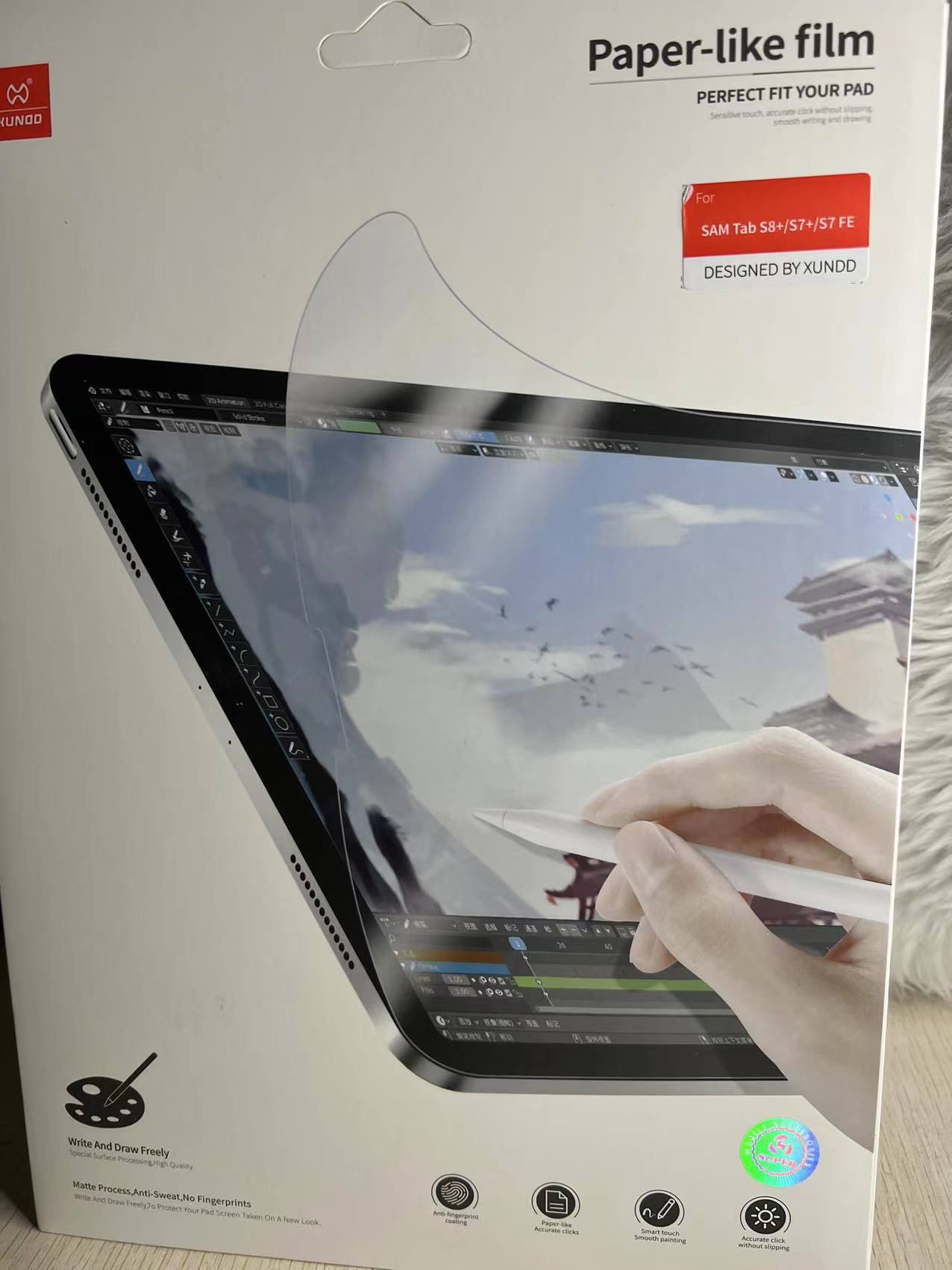 SAMSUNG TAB S7 / S8 / S7 PLUS / S8 PLUS / S7 FE XUNDD Paper Like Screen Protector Film | Lazada PH