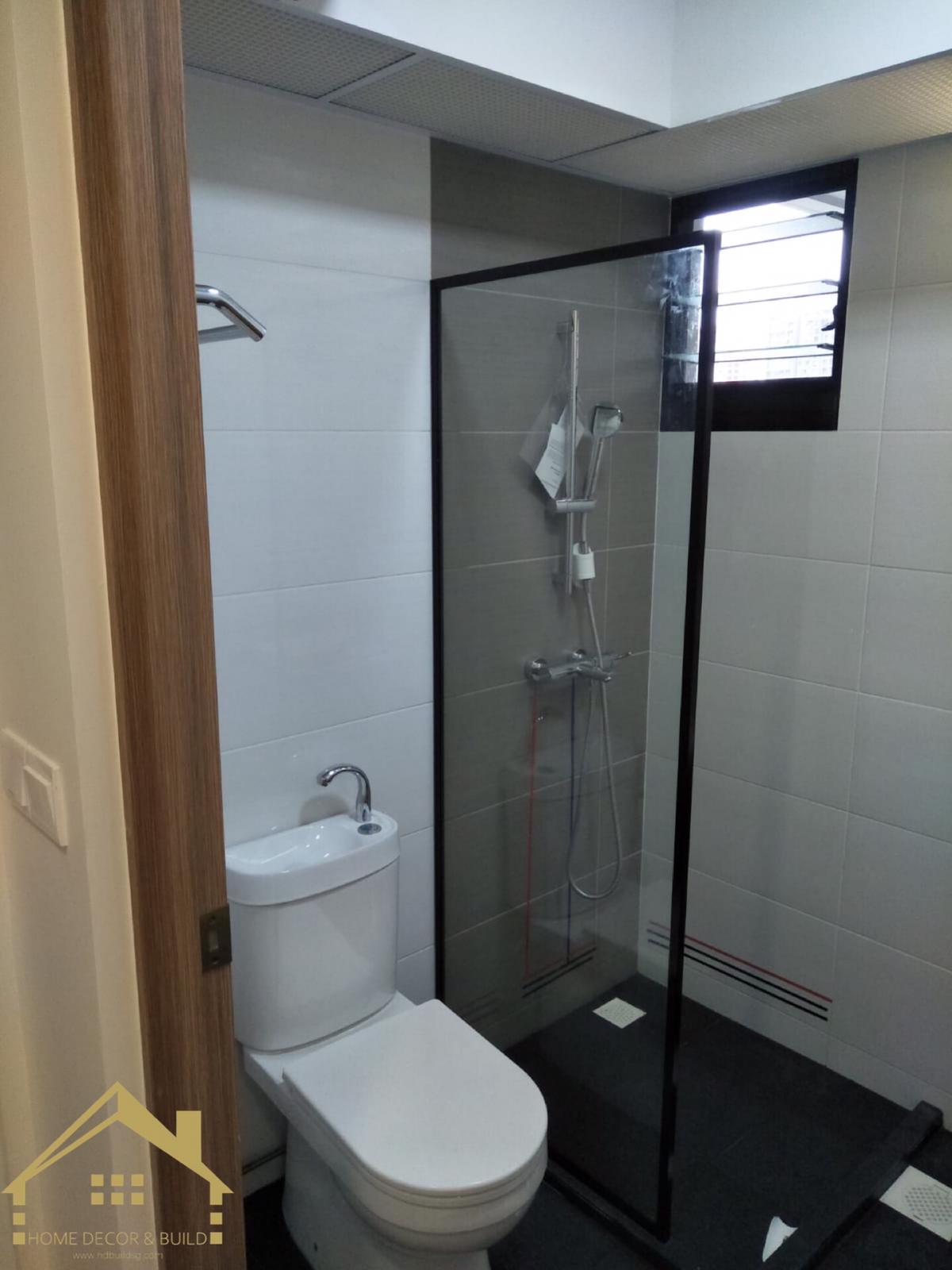 Frameless 1 Fixed Panel Shower Screen | Lazada Singapore