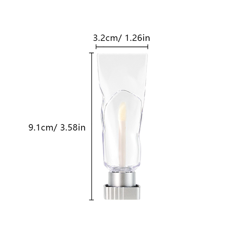DIY Lip Glaze Empty Tube Toothpaste Type Lip Gloss Tube Refillable ...