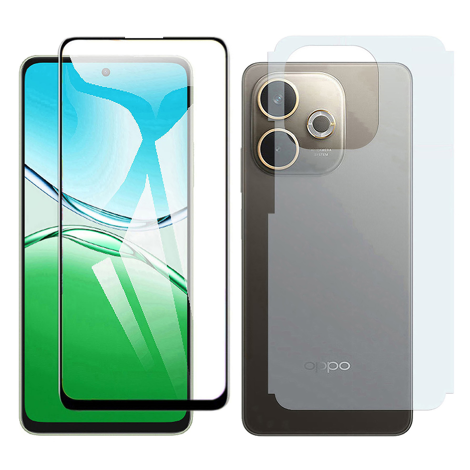 Oppo A5 Pro Complete Edge Guard 9D Tempered Glass Full Curve Screen ...