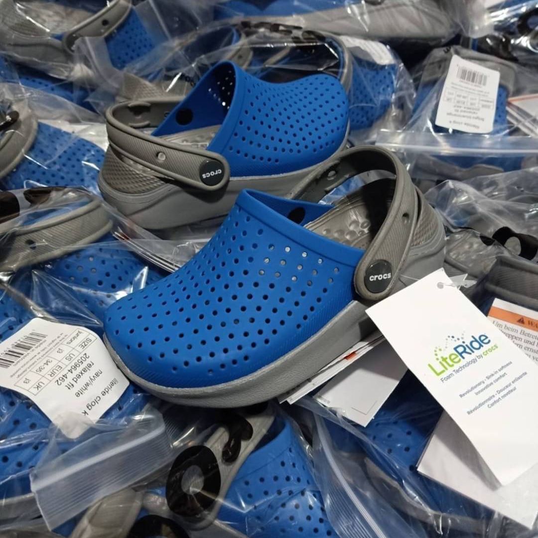 Crocs Lite Rideรองเท้าCrocs Lite Ride Crocs หัวโตของเด็ก Crocs รองเท้า ...