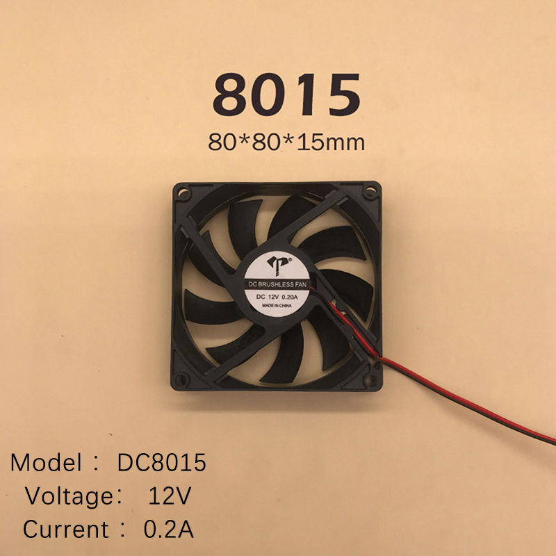 DC Brushless Fan Computer Case Cooling Fan 5V 12V 24V Bearing CPU Cool ...